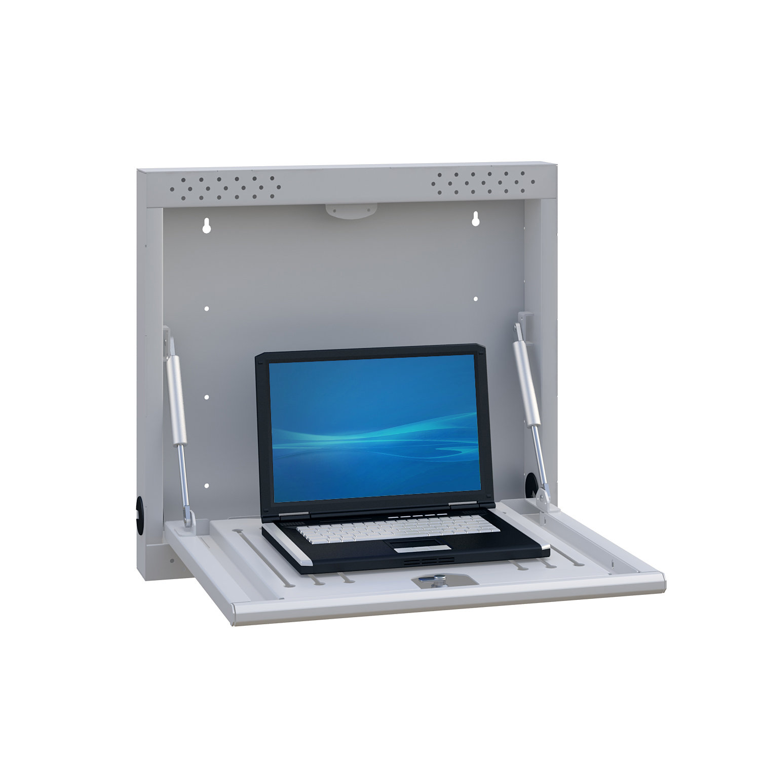 Wall Mounted Workstation for Laptops | Wayfair