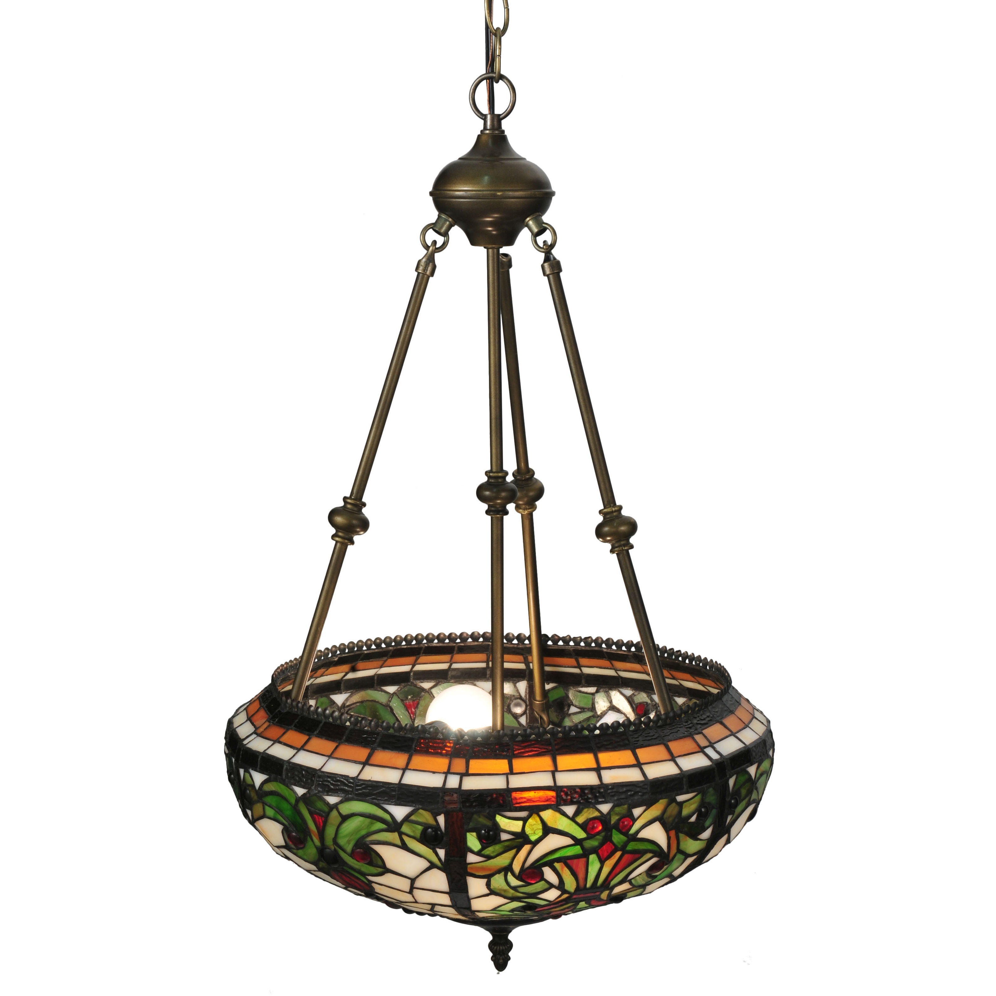 Tiffany Inverted Pendant Lighting